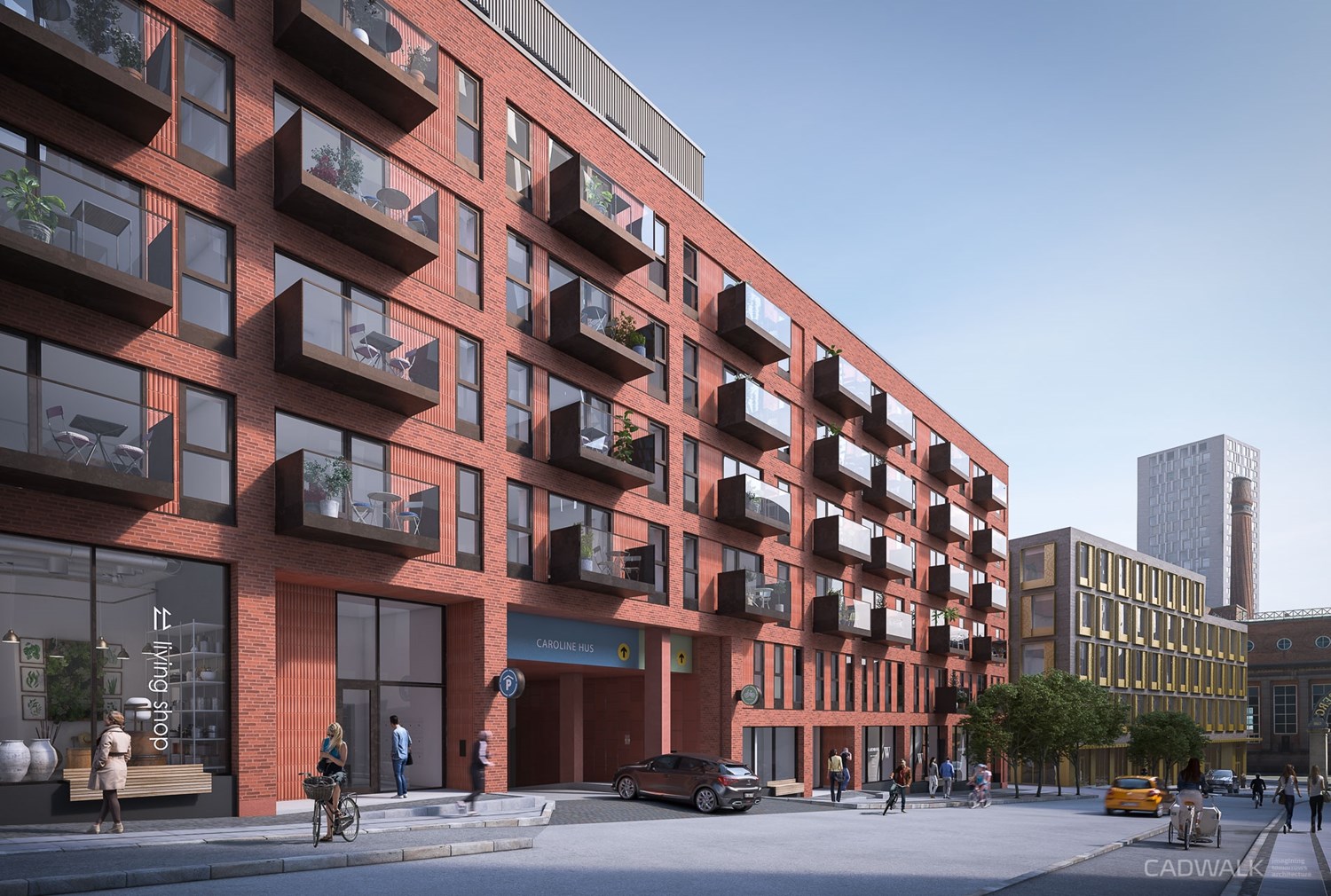 Caroline Hus og Dahlerups Tårn | Læs om projektet her